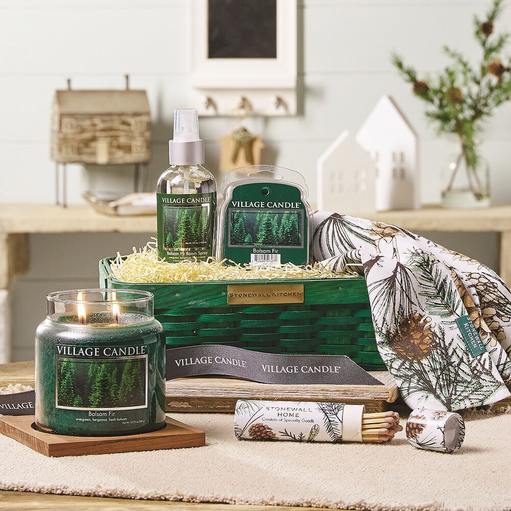 Balsam Fir Essentials Gift Basket