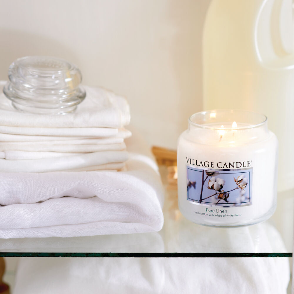 Pure Linen Large Apothecary - Village Candle - Stonewall Kitchen
