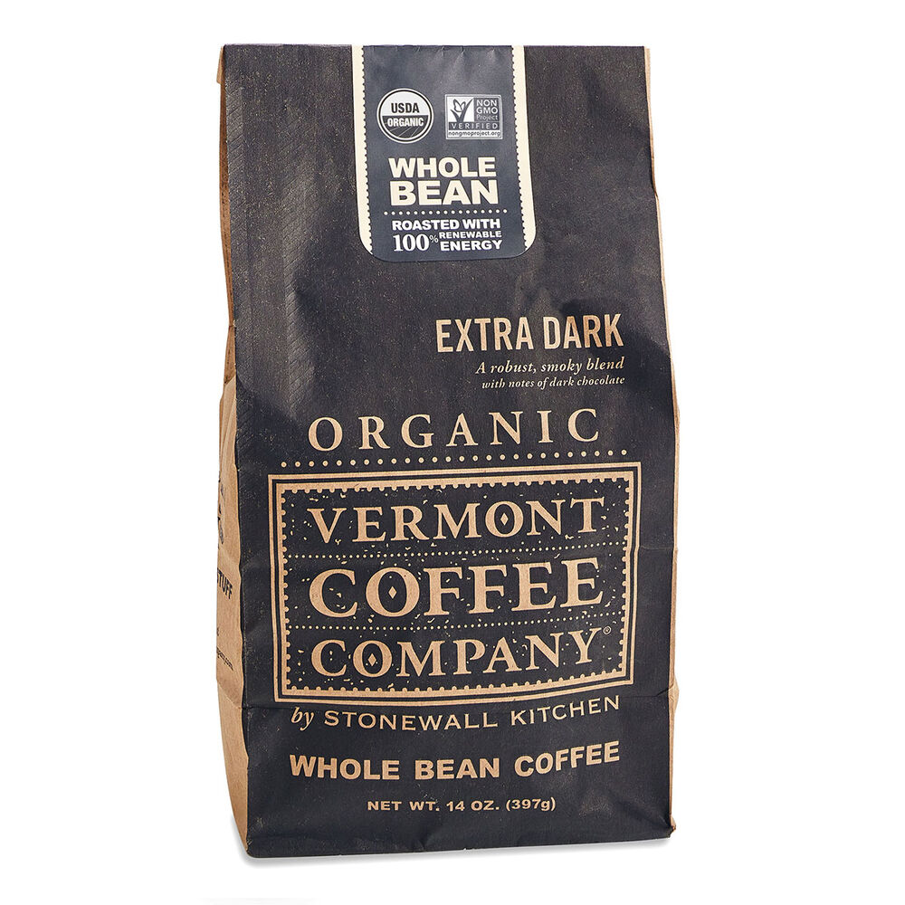 Organic Extra Dark Coffee Beans - Vermont Coffee Company - Stonewall ...