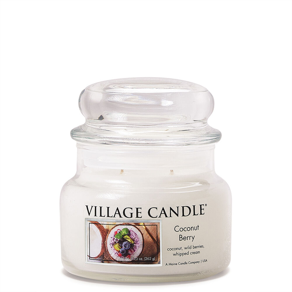 Coconut Berry Medium Apothecary - Village Candle - Stonewall Kitchen