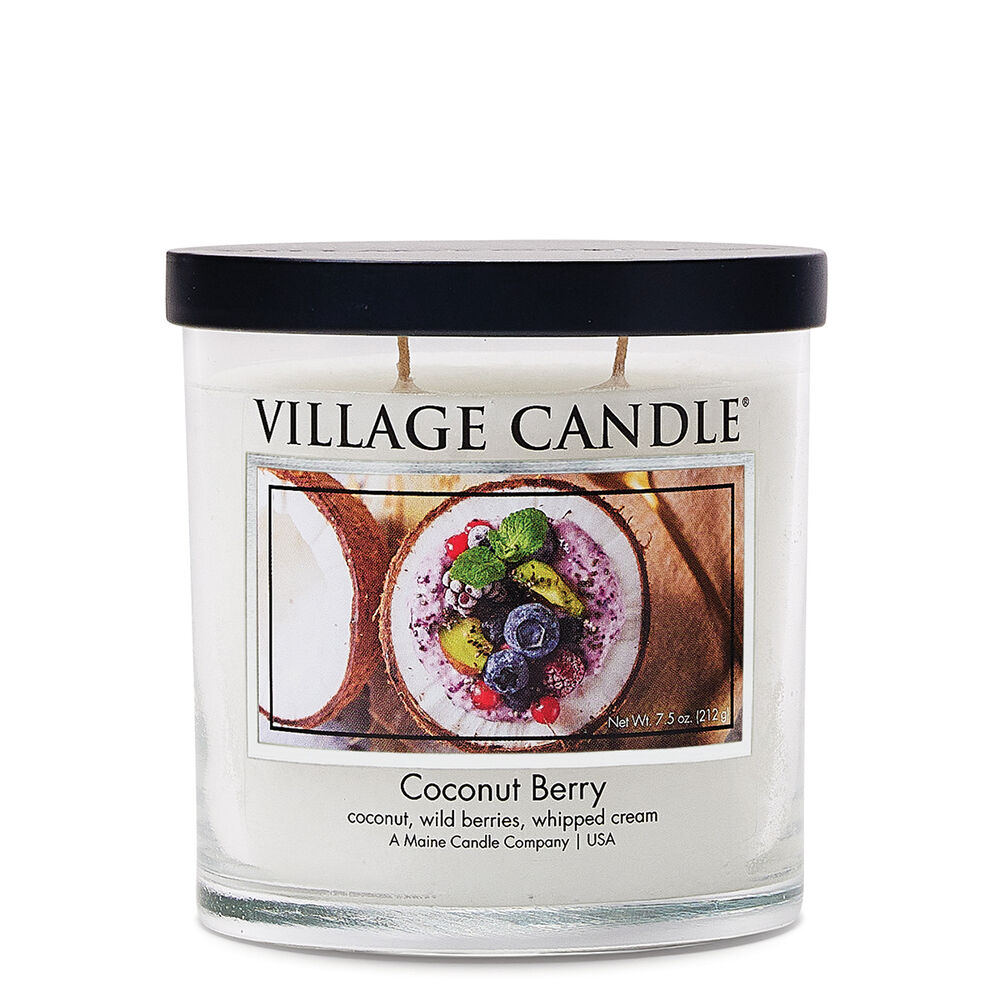 Coconut Berry Medium Apothecary - Village Candle - Stonewall Kitchen