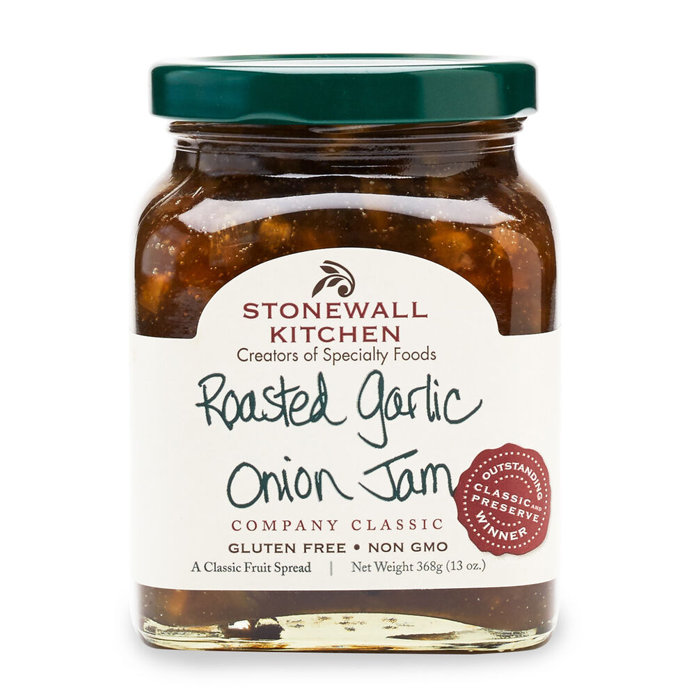 Roasted Garlic Onion Jam 13 oz. - Stonewall Kitchen - Stonewall Kitchen
