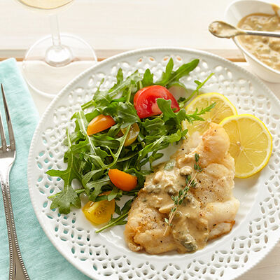Sautéed Fish with Mustard Caper Sauce Recipe - Stonewall Kitchen