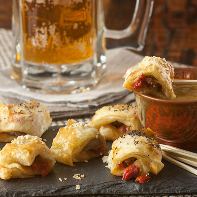 Sausage Stuffed Puff Pastry Recipe - Stonewall Kitchen