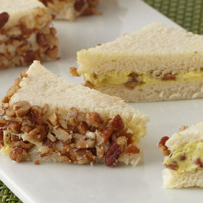 Curried Cream Cheese and Chutney Party Sandwiches Recipe - Stonewall ...