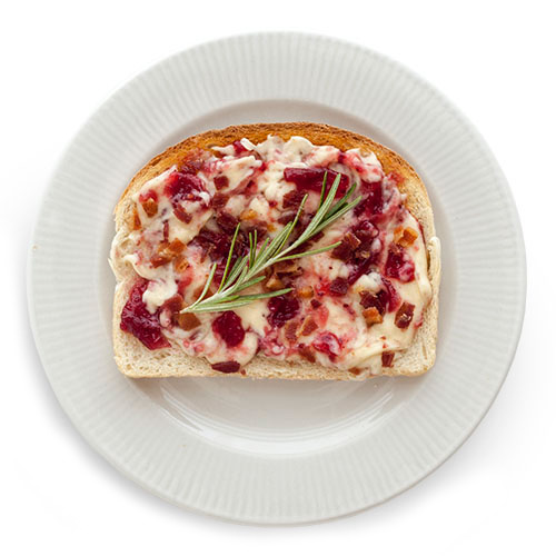 Bacon Cranberry & Brie Toast - Stonewall Kitchen